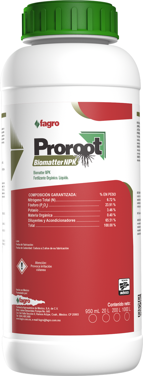 Biomatter-NPK 19 Lts – Grupo Fagro